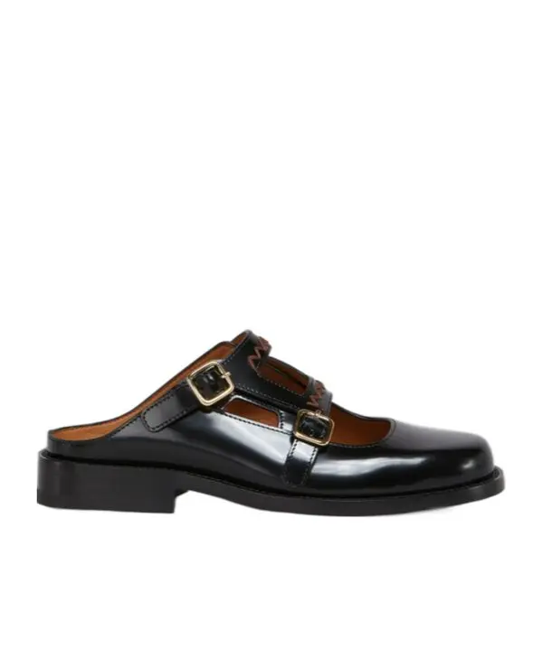 Marni Bambi 3.0 Double-buckled Loafers - Black