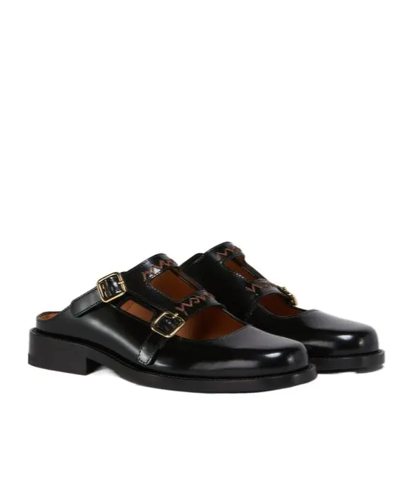 Marni Bambi 3.0 Double-buckled Loafers - Black