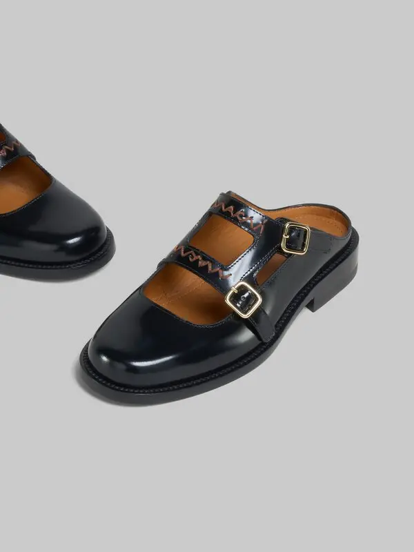 Marni Bambi 3.0 Double-buckled Loafers - Black