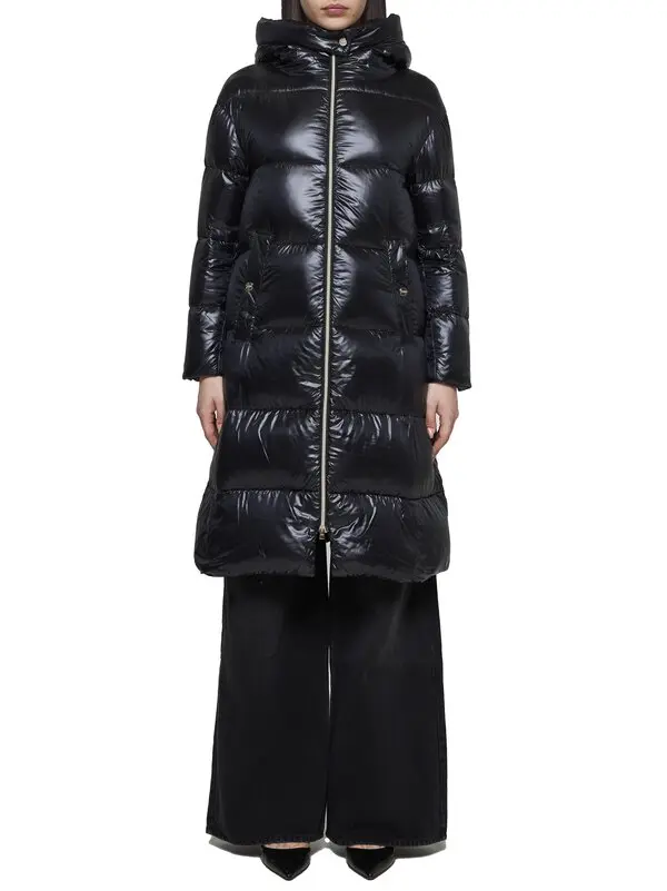 Herno Padded Zip-up Long Coat