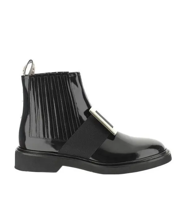 ROGER VIVIER Buckled Chelsea Boots