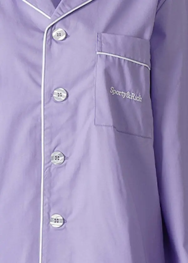 SPORTY  RICH Pajamas Shirt