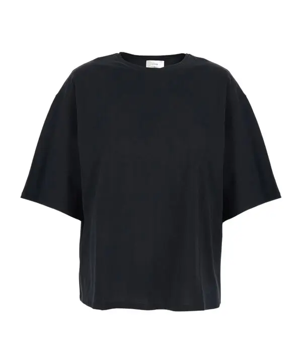 Loulou De Saison Osis Boxy T-shirt - Black