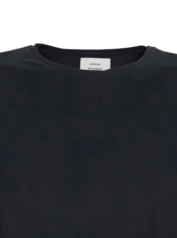 Loulou De Saison Oversized T-shirt - Black