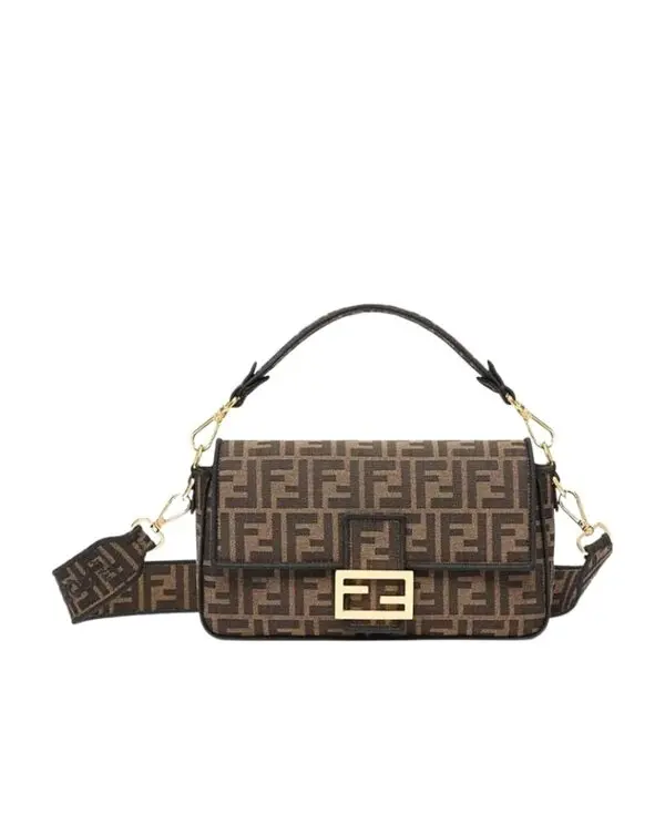 Fendi Ff Monogram Fabric Bag