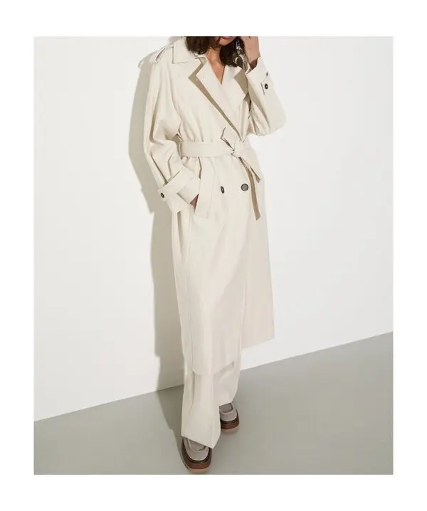 MAXCO. Max&co. Gabardine Trench Coat