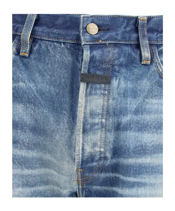 Fear Of God Straight Leg Denim Jeans