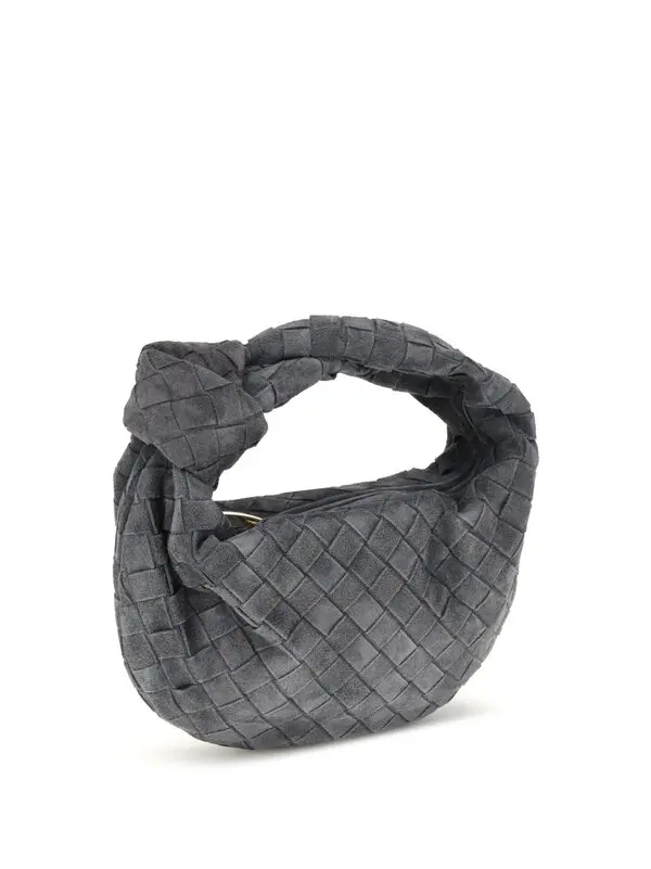 Bottega Veneta Jodie Knot Detailed Mini Tote Bag - Black