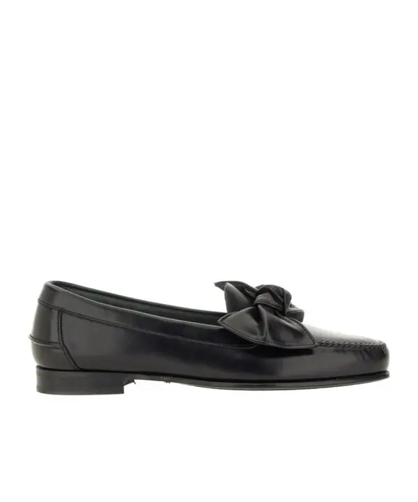 Hereu Bow Detail Slip-on Loafers