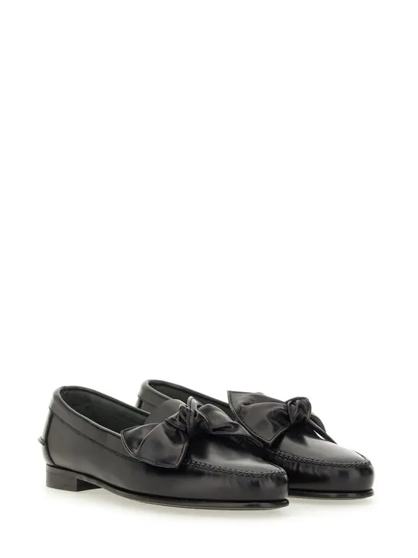 Hereu Bow Detail Slip-on Loafers