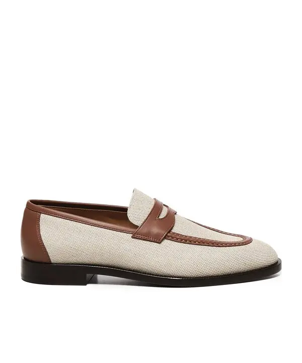 Loro Piana Sergio Loafers - Nude