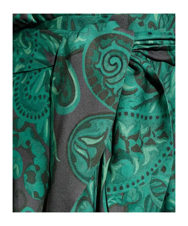 Etro Belted Waist Printed Dress