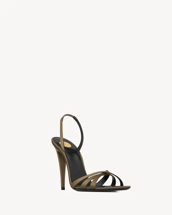 Saint Laurent Kate Slingback Sandals
