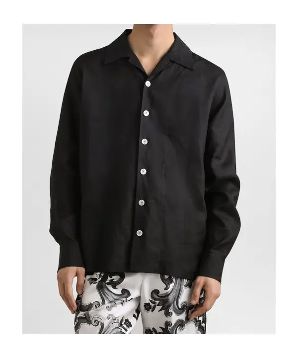 Dolce & Gabbana Dolce Gabbana Long-sleeved Hawaii Shirt