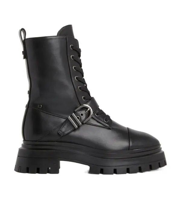 STUART WEITZMAN Maverick Bedford Lace-up Boots