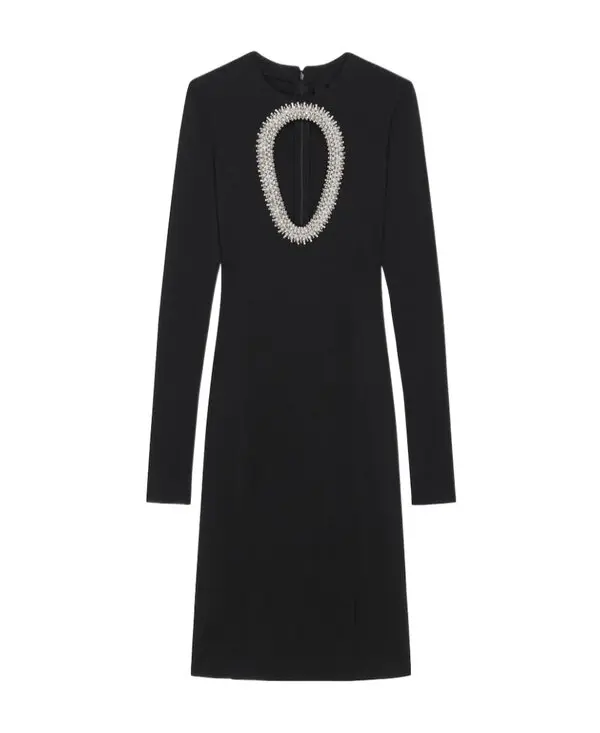Givenchy Pear-embroidered Midi Dress