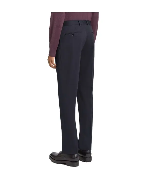 Zegna Tailored Straight-leg Trousers - Black