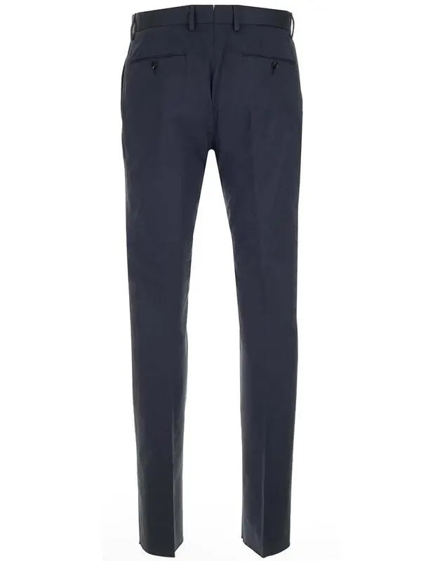 Zegna Tailored Straight-leg Trousers - Black