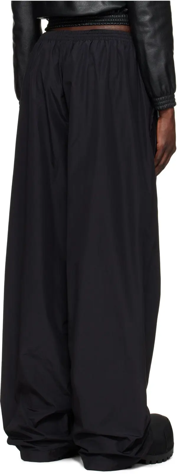 Balenciaga Wide Leg Elastic Waist Casual Pants