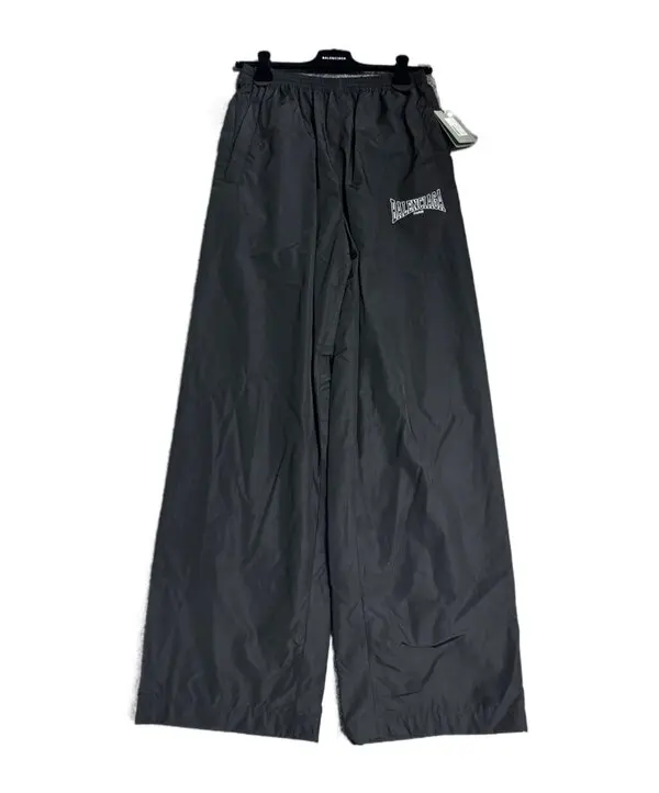 Balenciaga Wide Leg Elastic Waist Casual Pants