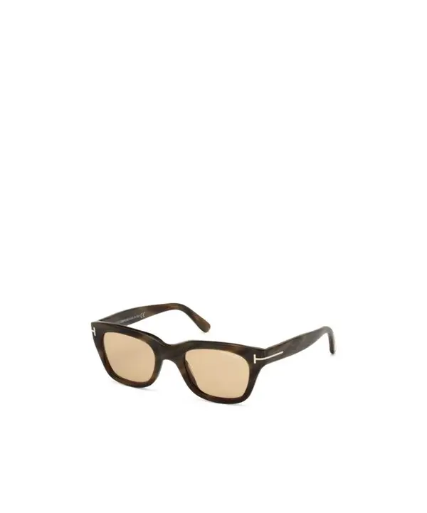 TOM FORD Snowdon Square-frame Sunglasses - Nude
