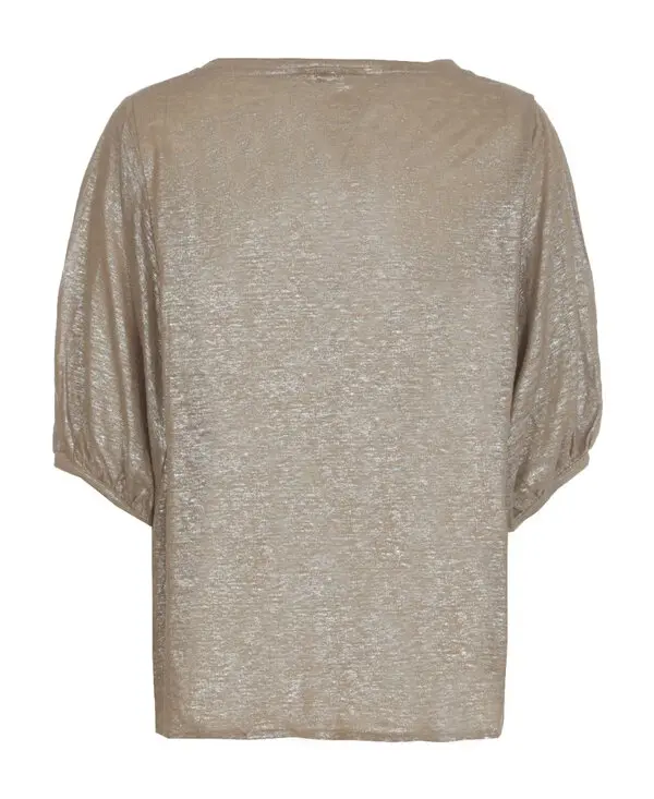 Herno Bat-sleeved Top With Round Neckline