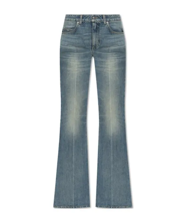 Alexander McQueen Flared Jeans - Blue
