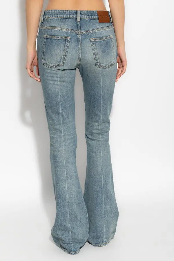 Alexander McQueen Flared Jeans - Blue
