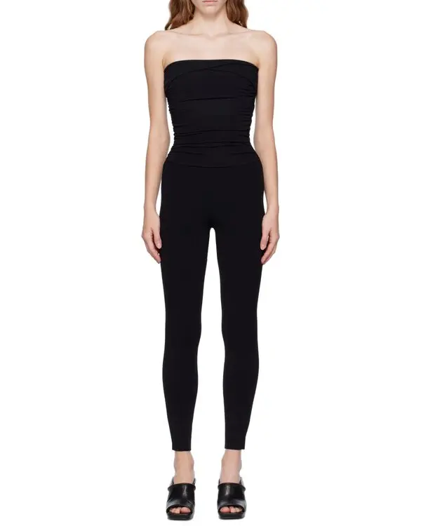 Khaite Strapless Fitted Jumpsuit