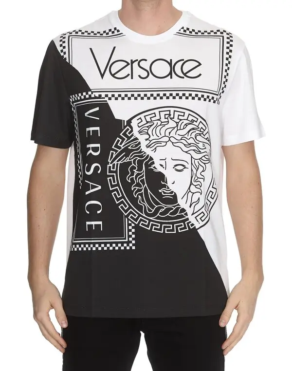 Versace Medusa Two-color T-shirt