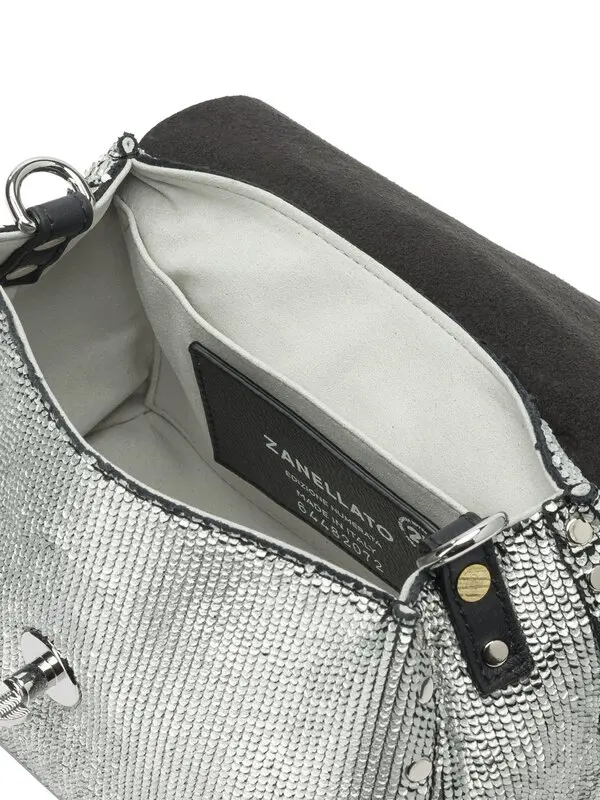 ZANELLATO Baby Postina Shoulder Bag With Twist Lock
