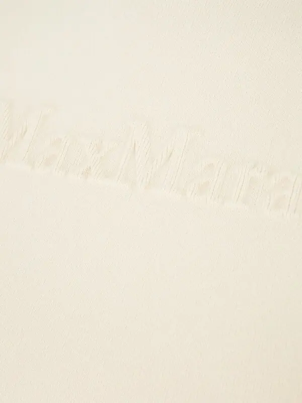 Max Mara Short Sleeve Logo Top - Nude