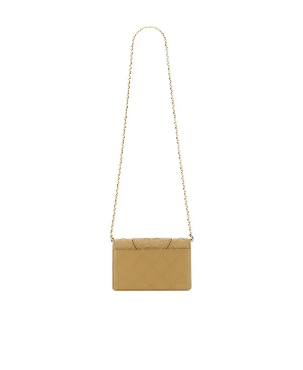 Tory Burch Fleming Soft Chain-linked Wallet - Green