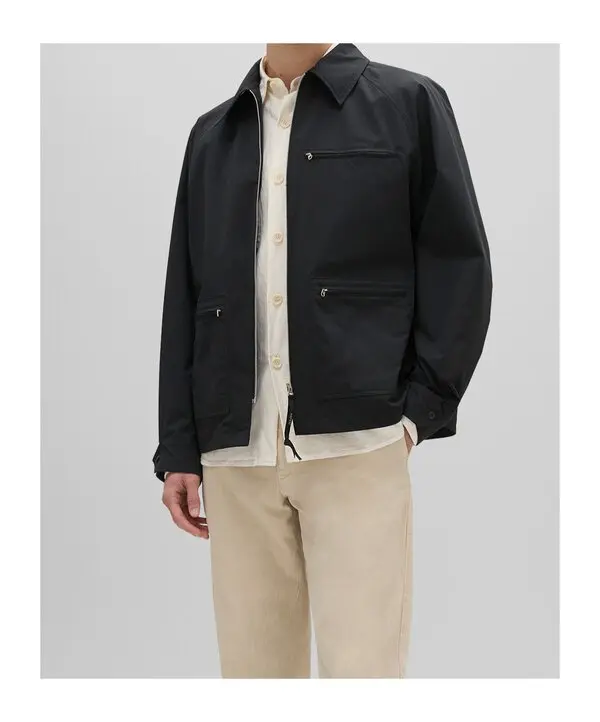 Aspesi Water-repellent Zip-up Shirt Jacket