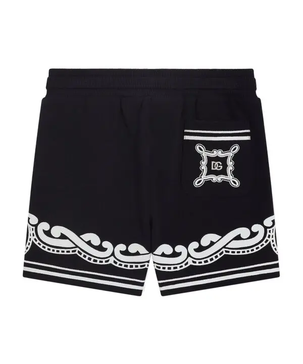 Dolce & Gabbana Printed Shorts - Blue