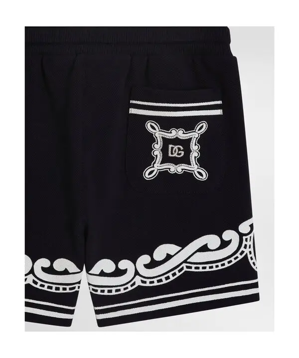 Dolce & Gabbana Printed Shorts - Blue