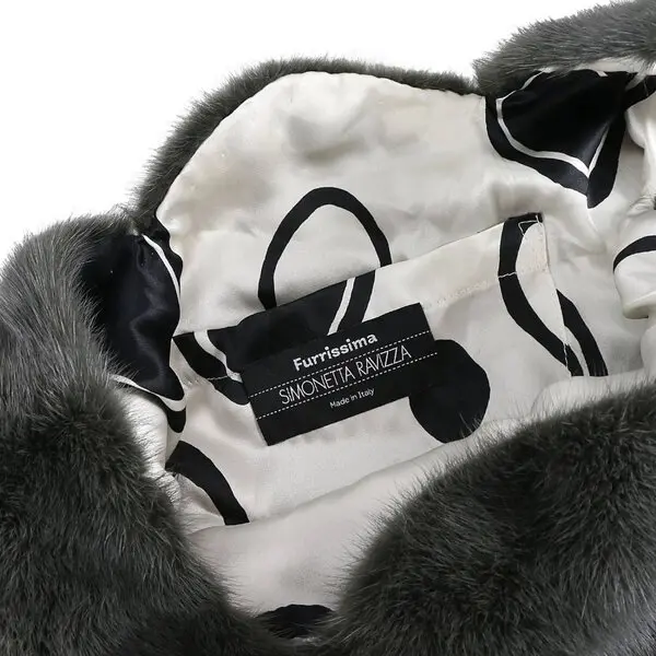 Simonette Ravizza Mink Velvet Handbag - Black