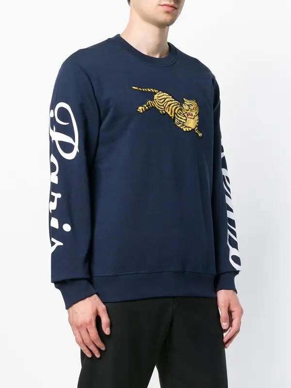 Kenzo Jumping Tiger Embroidered Pullover