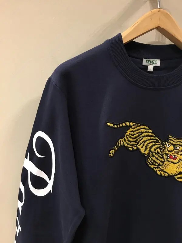 Kenzo Jumping Tiger Embroidered Pullover