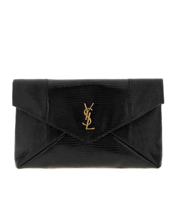 Saint Laurent Busta Foldover Top Pouch