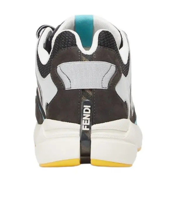 Fendi Detailed Low-top Sneakers - White