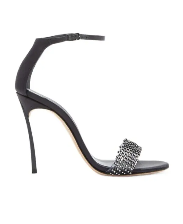 Casadei Blade Twenties Crystal Heeled Sandals