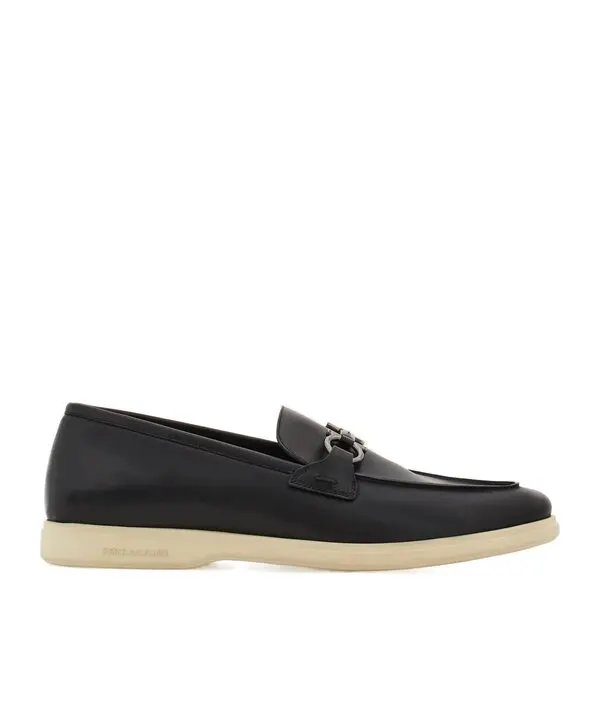 FERRAGAMO Gancini-plaque Loafers