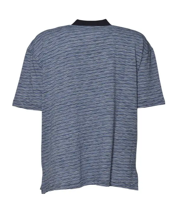 Etro Striped Short Sleeved Polo Shirt