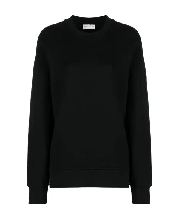 Moncler Logo Print Crewneck Sweatshirt