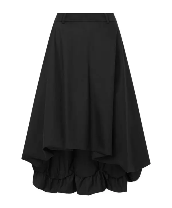 Moschino Asymmetrical Voluminous Midi Skirt