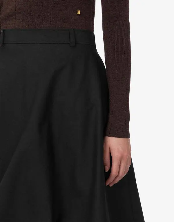 Moschino Asymmetrical Voluminous Midi Skirt