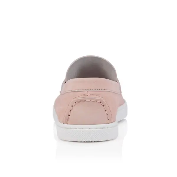 CHRISTIAN LOUBOUTIN Chambeliboat Slip-on Boat Shoes - Vintage Rose