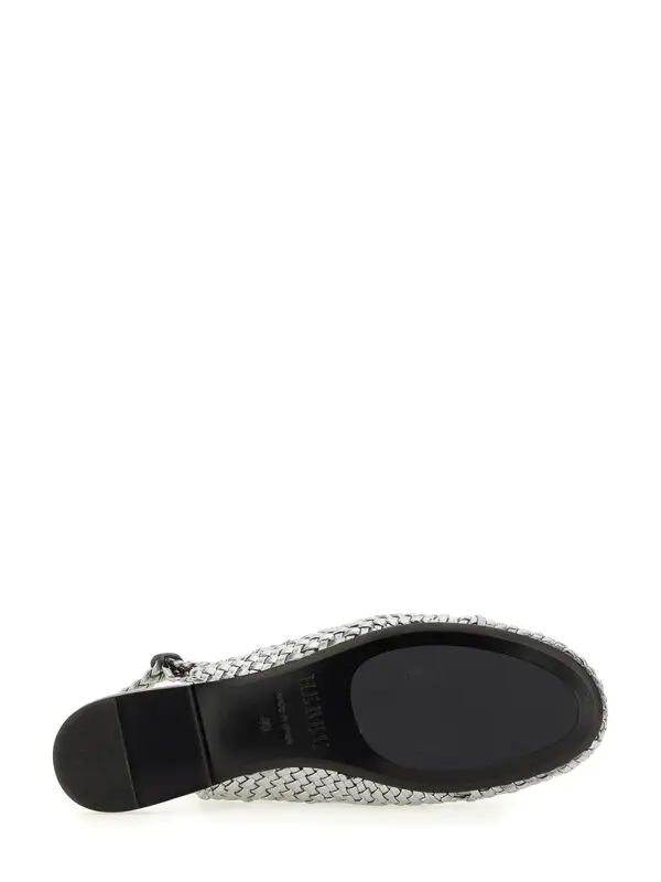 Hereu Braided Slingback Flat Shoes