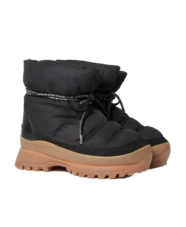 Stella McCartney Round Toe Lace-up Boots